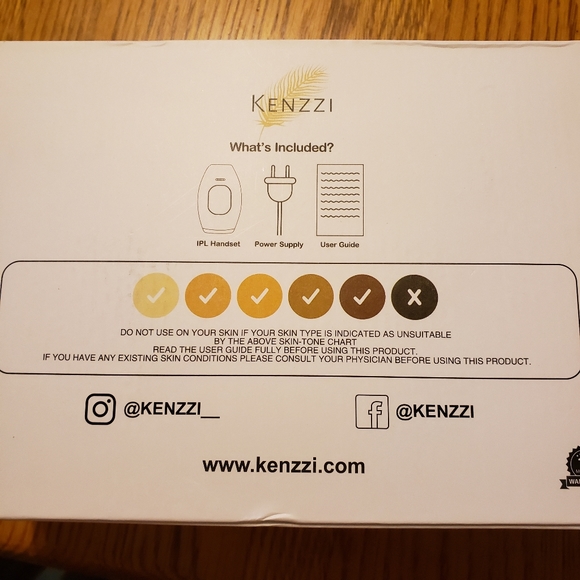 Kenzzi | Skincare | Nwt Kenzzi Hair Removal System | Poshmark